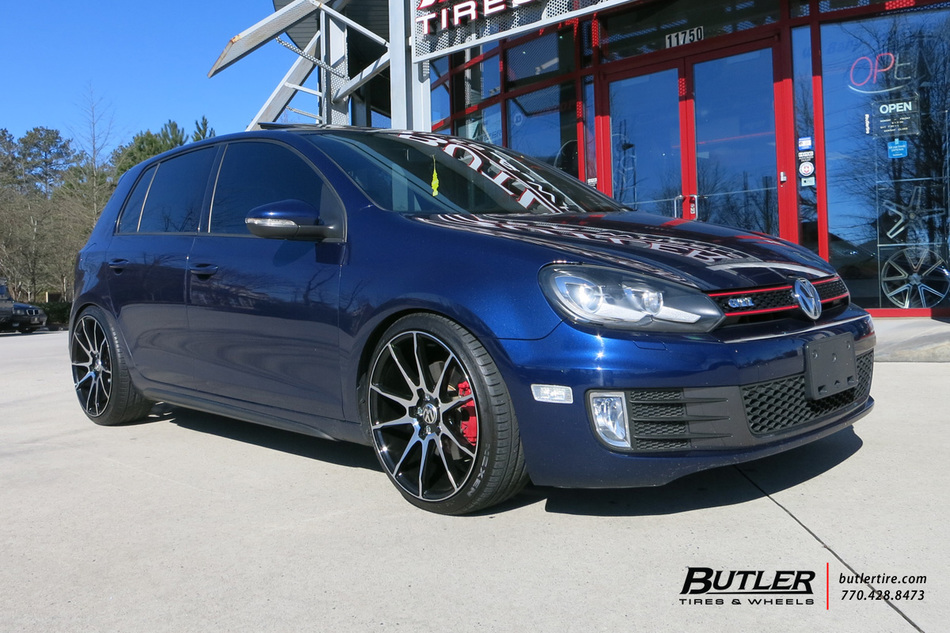 VW Golf with 19in Savini BM12 Wheels exclusively from Butler Tires and ...