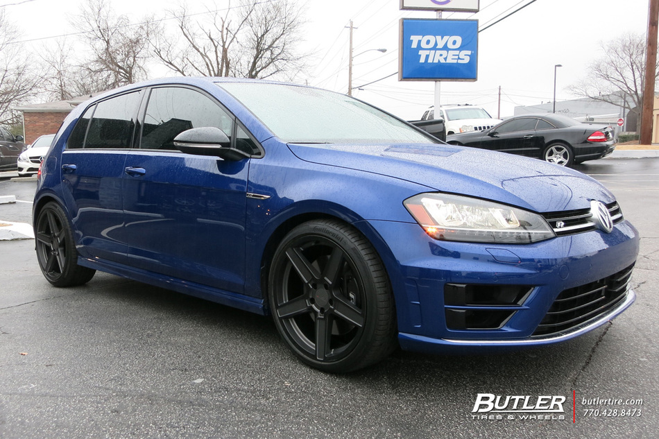 VW Golf with 19in TSW Ascent Wheels exclusively from Butler Tires and ...