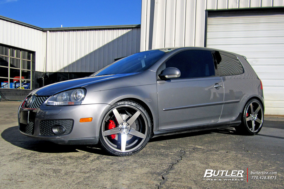 VW Golf with 19in TSW Sochi Wheels exclusively from Butler Tires and ...