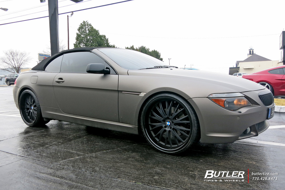 BMW 6 Series with 22in TSW Monaco Wheels exclusively from Butler Tires ...