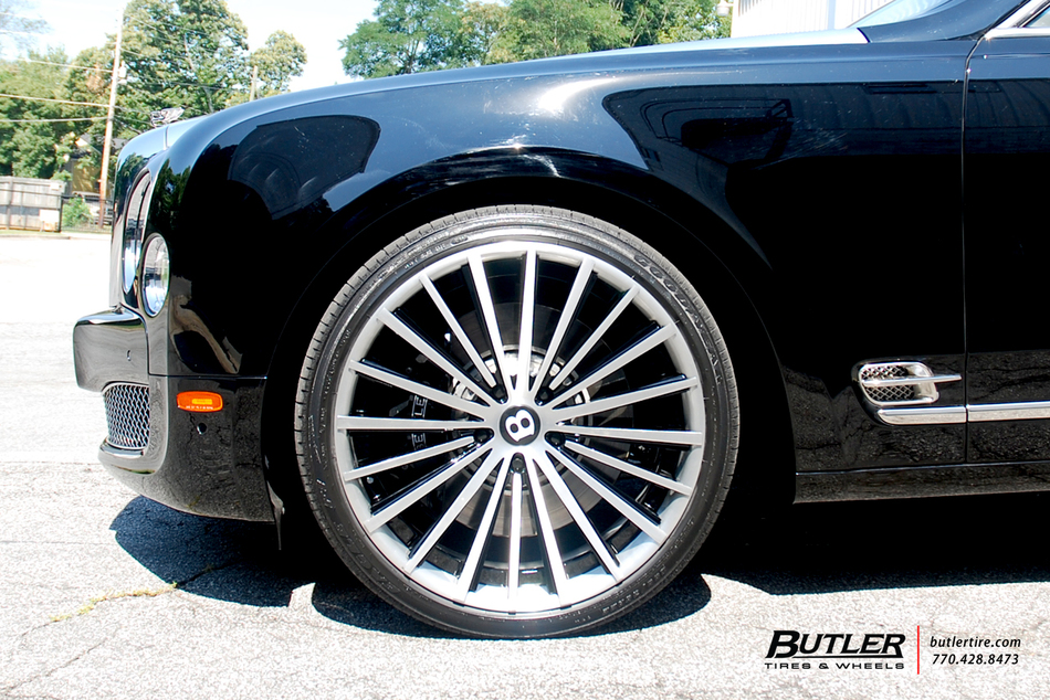 Bentley Mulsanne with 22in Lexani LF Forged LF-722 Wheels - Trending at ...