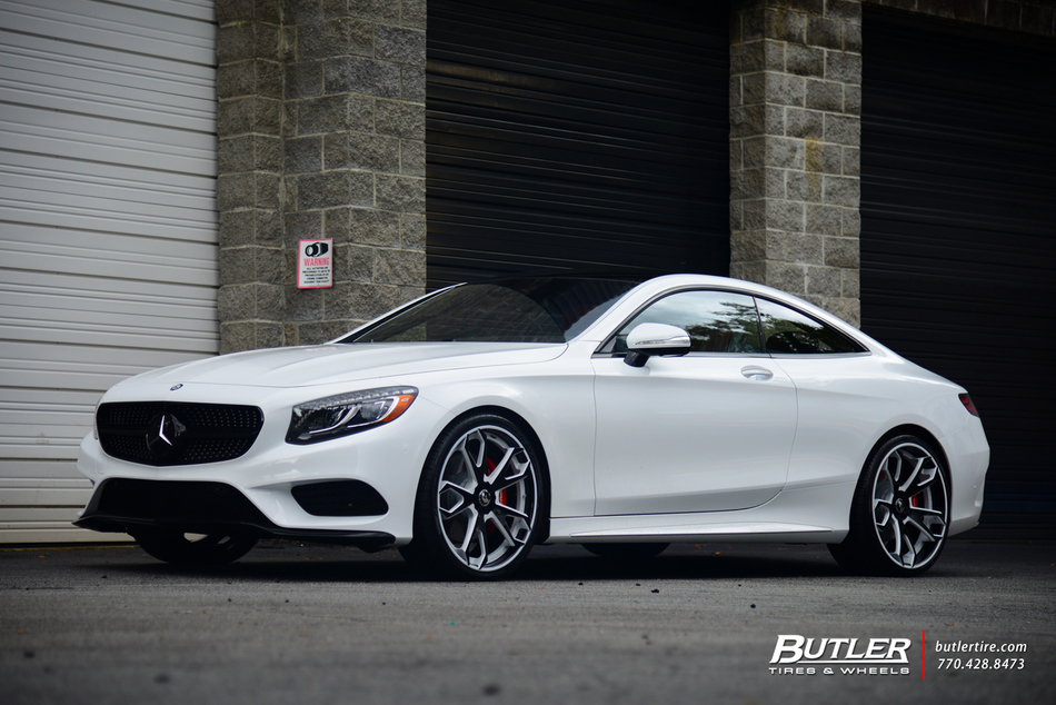 2015 Mercedes S550 Coupe on 22in Custom Forgiato F2.19 Wheels ...