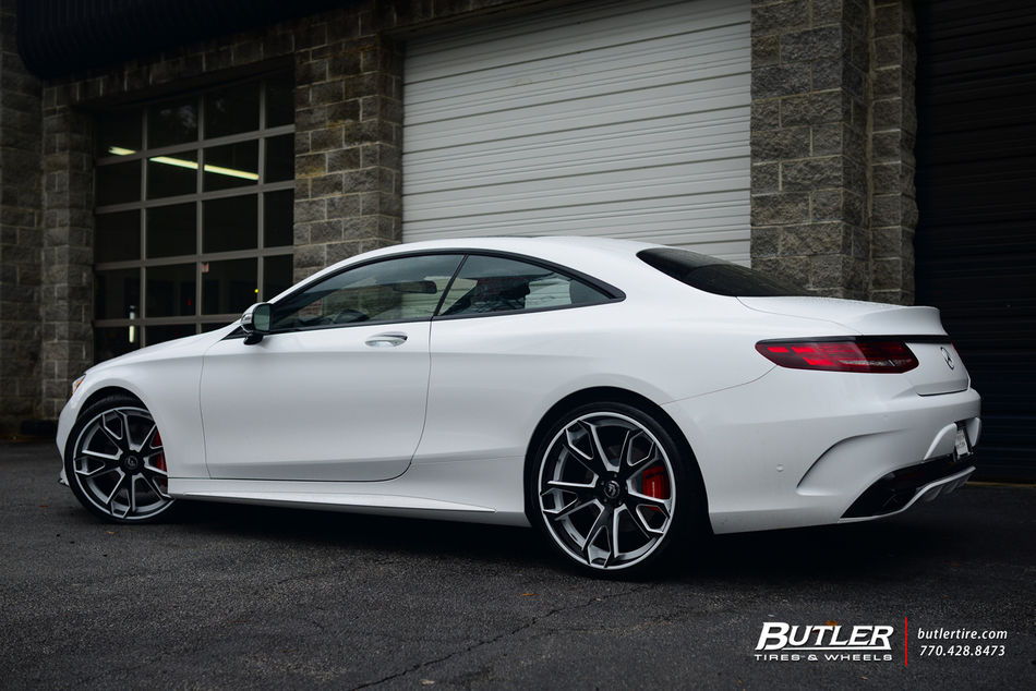 2015 Mercedes S550 Coupe on 22in Custom Forgiato F2.19 Wheels ...