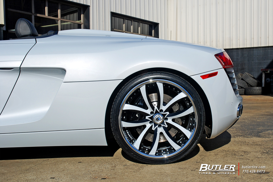 Audi R8 Spyder with Custom 20in Asanti CX503 Wheels - Trending at ...