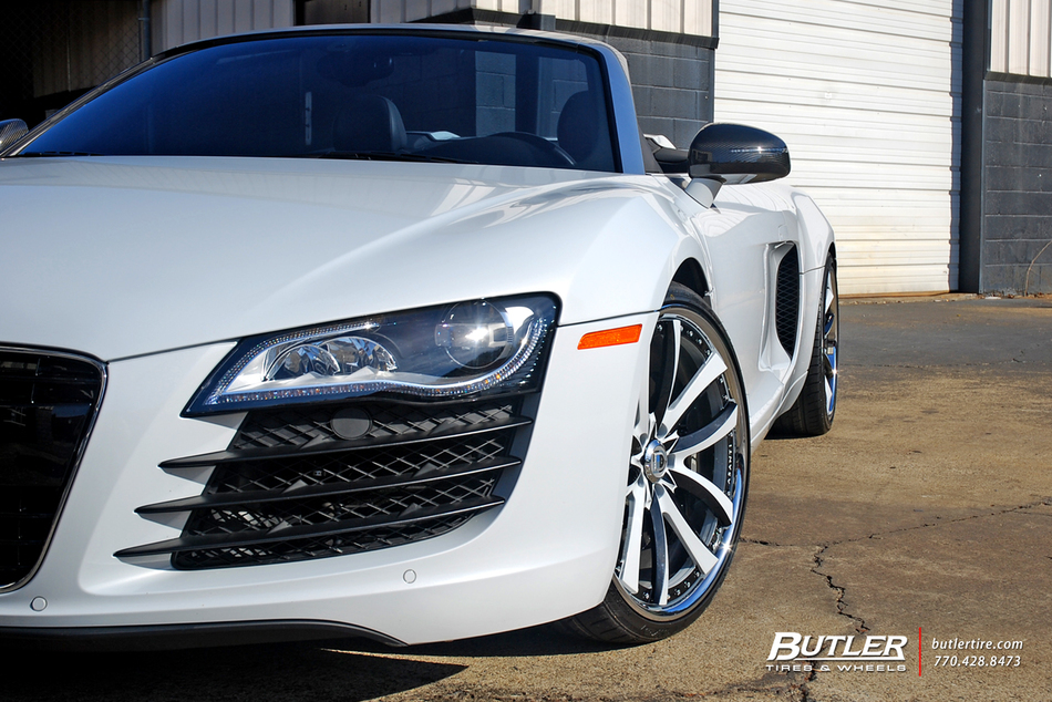 Audi R8 Spyder with Custom 20in Asanti CX503 Wheels - Trending at ...