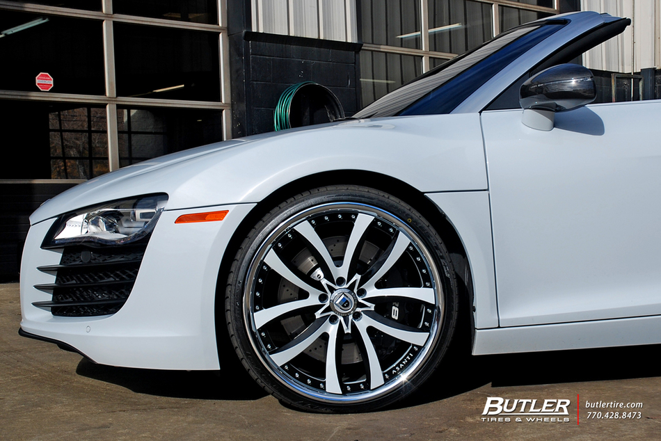 Audi R8 Spyder with Custom 20in Asanti CX503 Wheels - Trending at ...