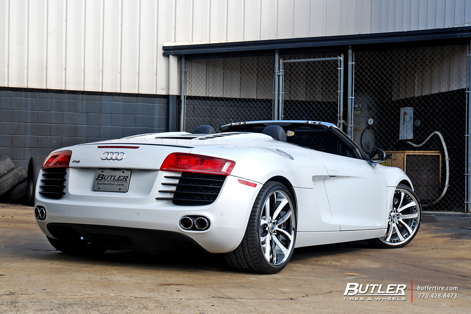 Audi R8 Spyder with Custom 20in Asanti CX503 Wheels - Trending at ...
