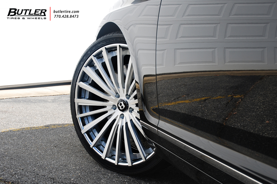 Bentley Continental GT with 22in Lexani LF Forged LZ-722 Wheels ...