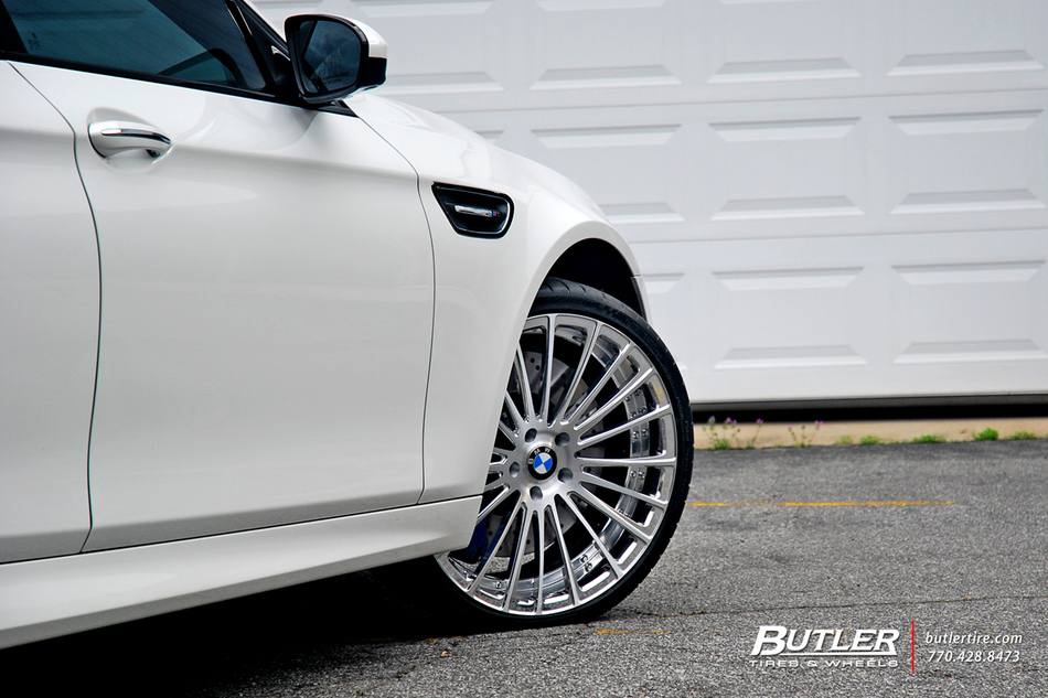 BMW M5 on Custom 21in Savini SV61d Wheels - Trending at Butler Tires ...