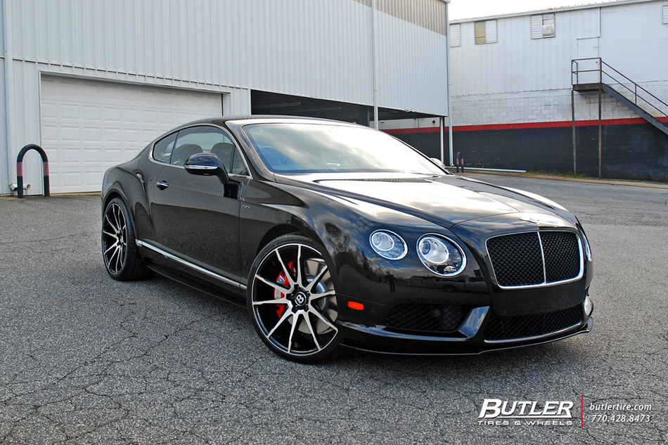 Bentley GT V8 S on 22in Savini BM12 Wheels - Trending at Butler Tires ...