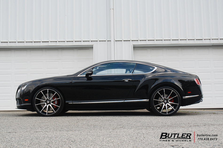 Bentley GT V8 S on 22in Savini BM12 Wheels - Trending at Butler Tires ...