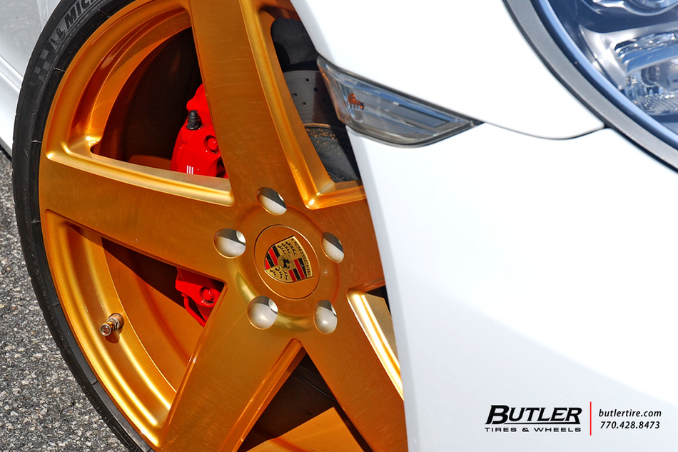 Porsche 911 Carrera S with Custom Gold 21in Victor Baden Wheels ...