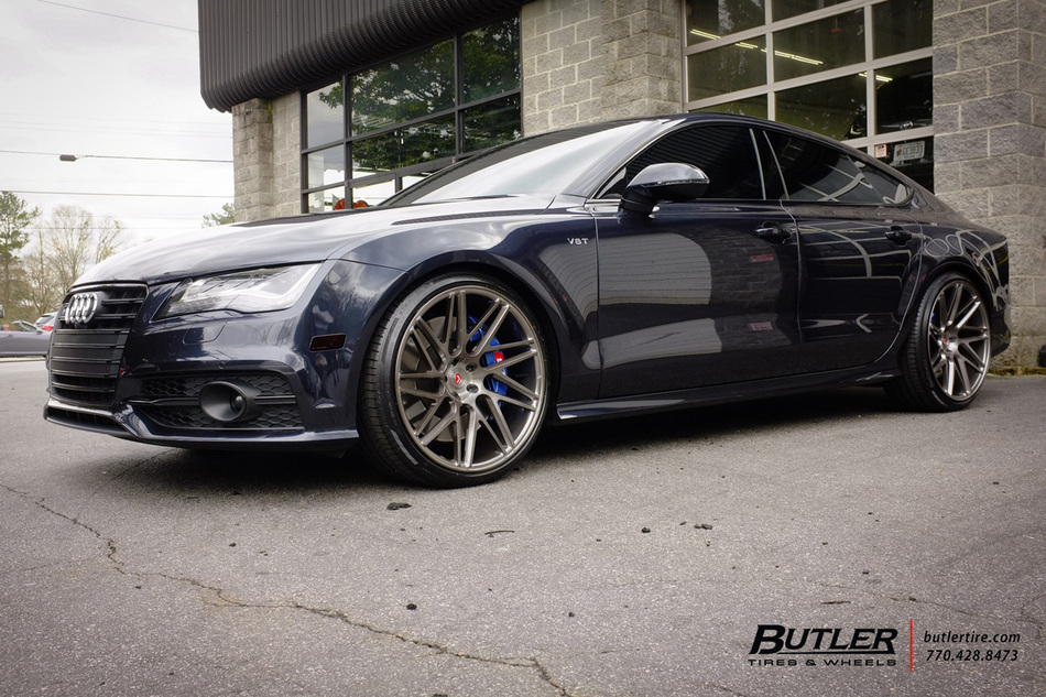 Atlanta Hawks Kent Bazemore customizes his Audi S7 with Vossen VPS-314T ...