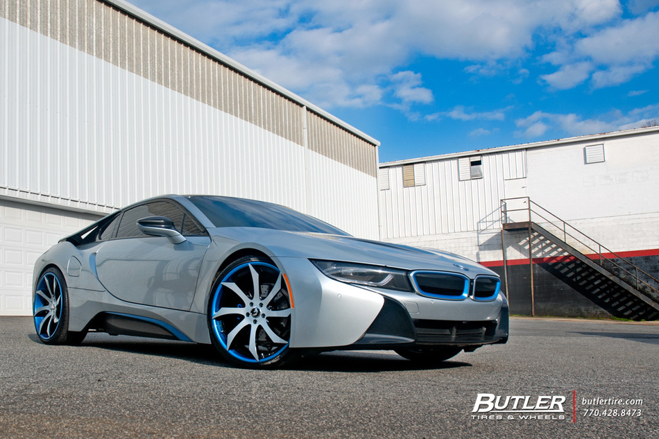 BMW i8 on custom 22in Forgiato Fondare ECL Wheels - Trending at Butler ...