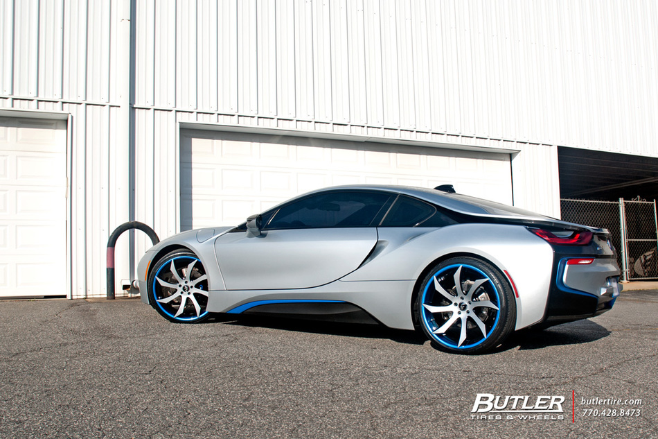 BMW i8 on custom 22in Forgiato Fondare ECL Wheels - Trending at Butler ...
