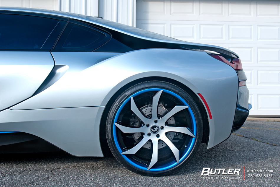 BMW i8 on custom 22in Forgiato Fondare ECL Wheels - Trending at Butler ...