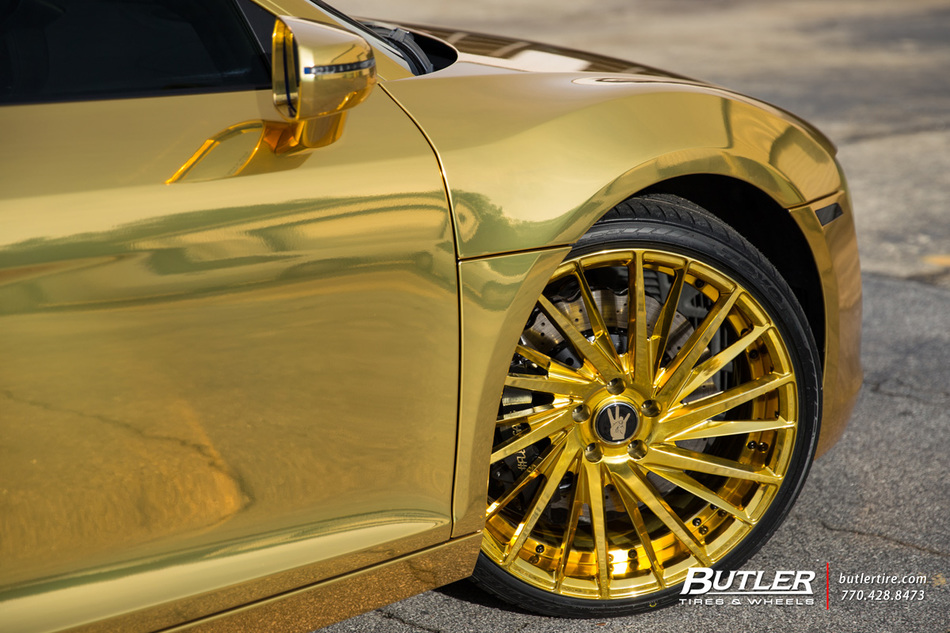 Atlanta Hawks Dennis Schröder goes all Gold with his Audi R8 on Savini ...