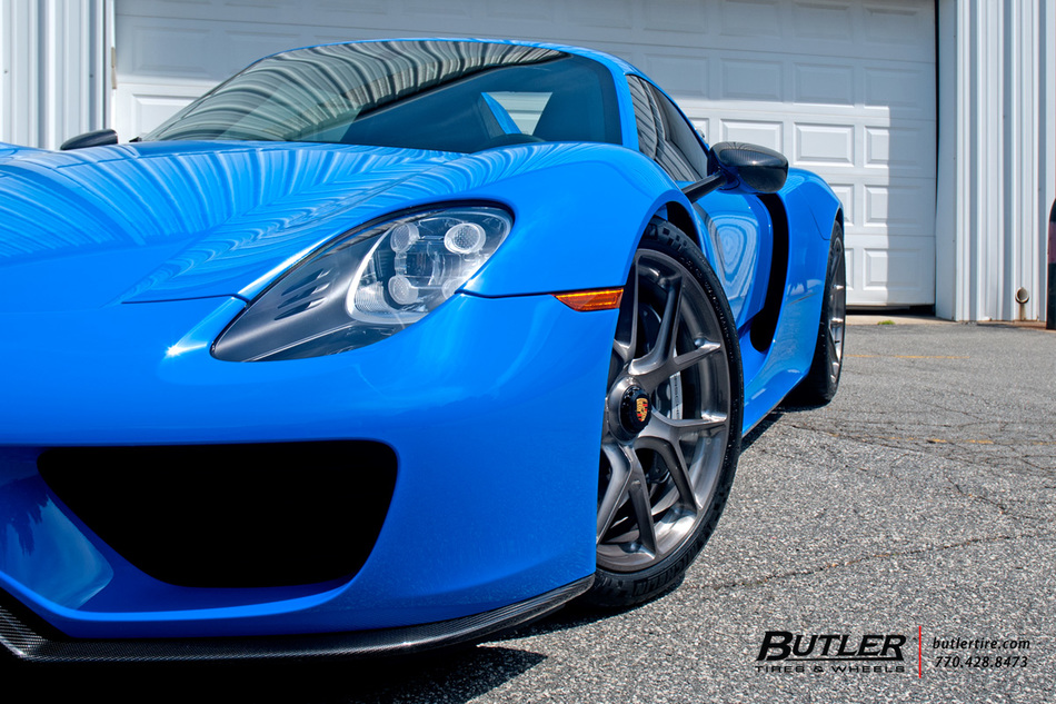 Voodoo Blue Porsche 918 Spyder on 20in HRE P101 Wheels - Trending at ...