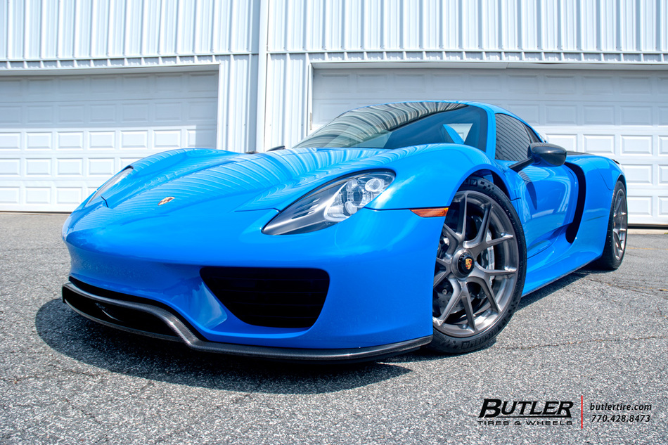 Voodoo Blue Porsche 918 Spyder on 20in HRE P101 Wheels - Trending at ...