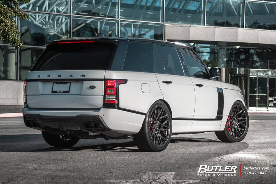 Urban Automotive Range Rover HSE with 24in Vossen UV-1 Wheels ...