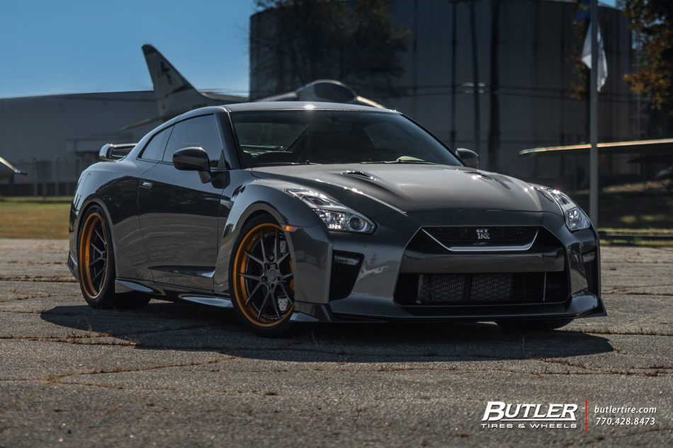 Nissan GT-R on Custom Savini BM14-L Wheels - Trending at Butler Tires ...