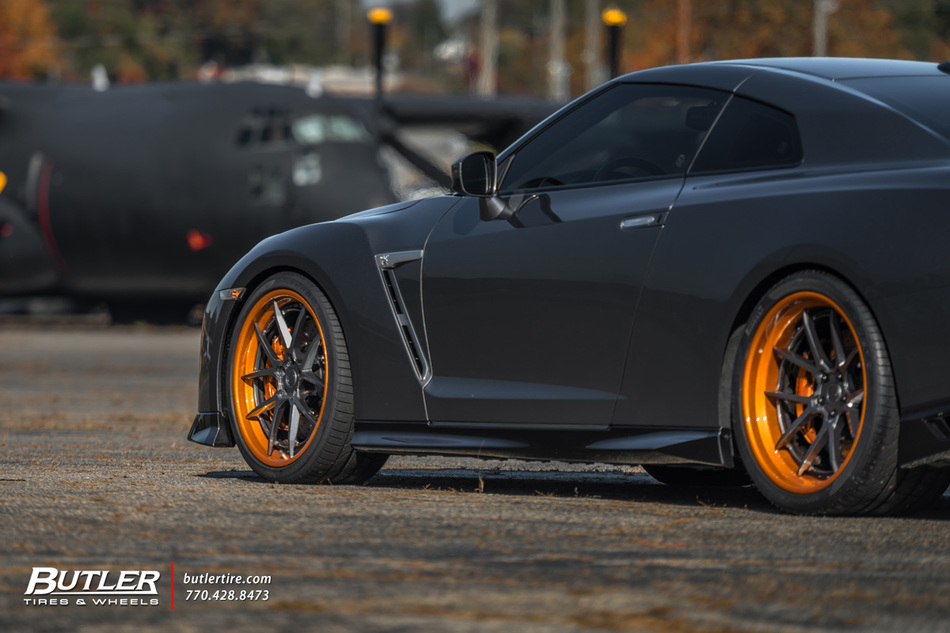 Nissan GT-R on Custom Savini BM14-L Wheels - Trending at Butler Tires ...
