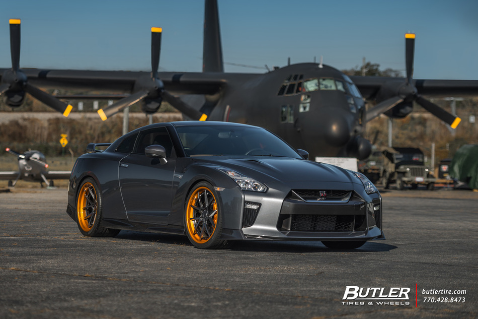 Nissan GT-R on Custom Savini BM14-L Wheels - Trending at Butler Tires ...
