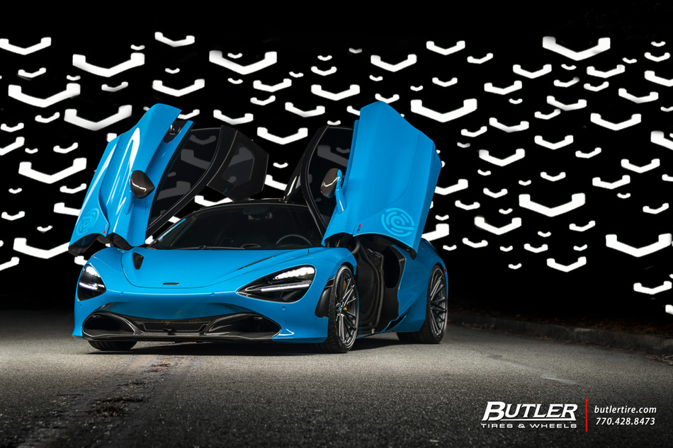 Pruvit Edition McLaren 720s Treated Right on Vossen M-X6 Wheels ...