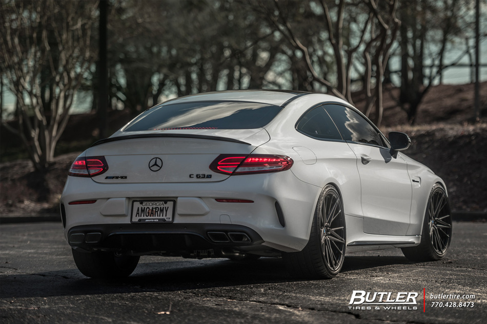 AMG GANG Mercedes C63S on 21in Vossen M-X6 Wheels - Trending at Butler ...