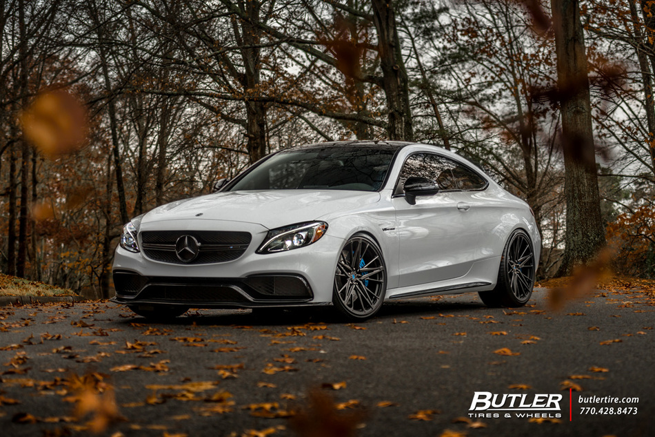 AMG GANG Mercedes C63S on 21in Vossen M-X6 Wheels - Trending at Butler ...