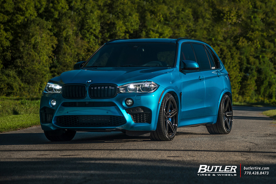 BMW X5M Receives the Finishing Touches with Vossen HF-1 Wheels ...