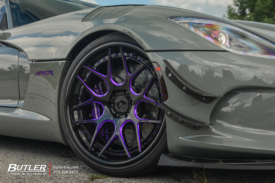 Menacing 1 of 1 Dodge Viper Stryker ACR Extreme gets the Avant Garde ...