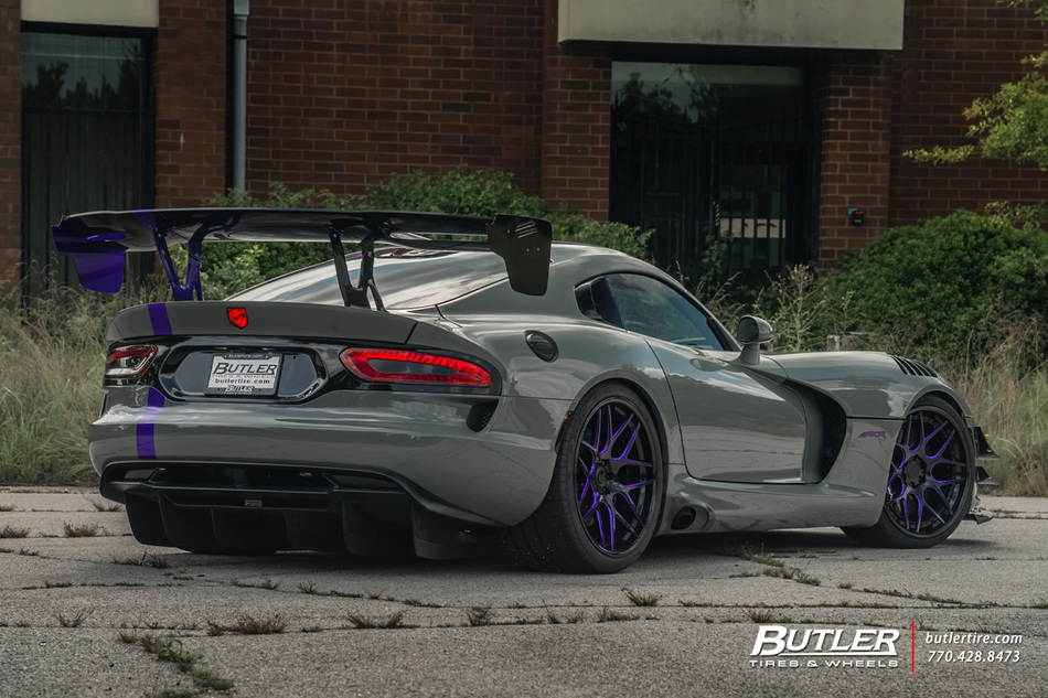 Menacing 1 of 1 Dodge Viper Stryker ACR Extreme gets the Avant Garde ...