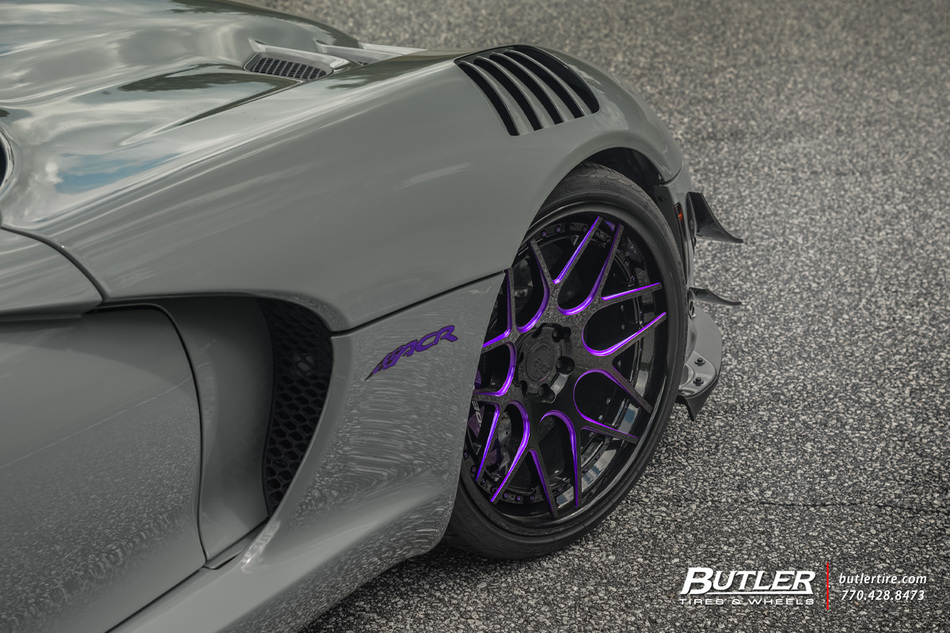 Menacing 1 of 1 Dodge Viper Stryker ACR Extreme gets the Avant Garde ...