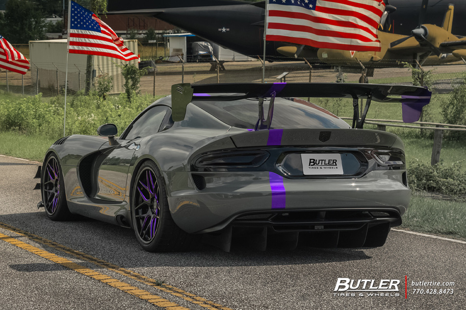 Menacing 1 of 1 Dodge Viper Stryker ACR Extreme gets the Avant Garde ...