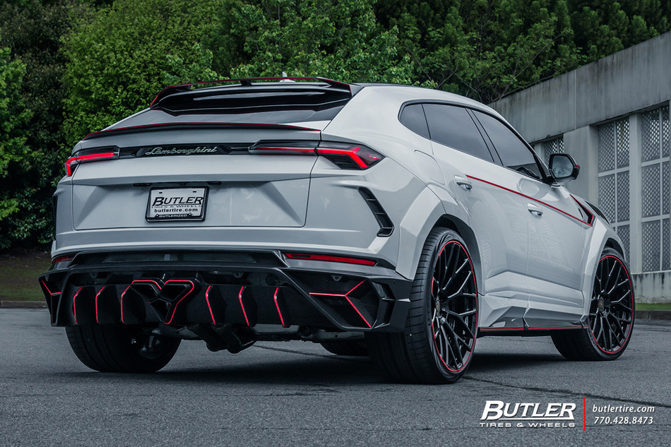 Mansory Widebody Lamborghini Urus on Custom 24in AG Luxury Wheels is ...
