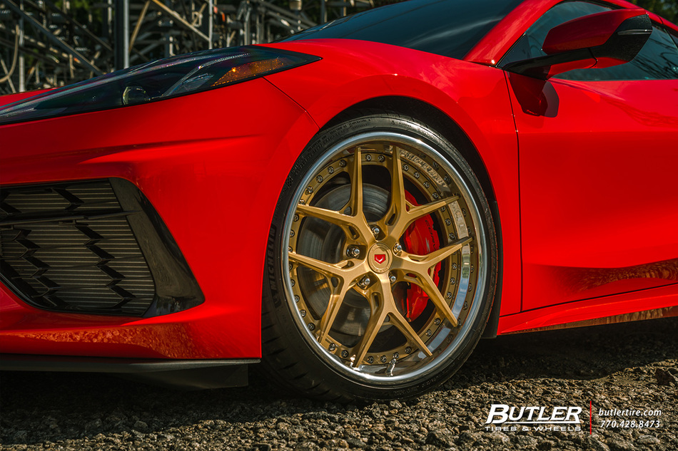 Modern American Muscle at its best - 2021 Chevy C8 Corvette Lowered on ...