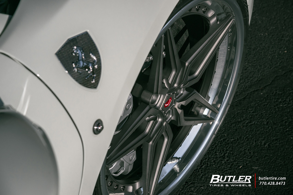 Less is More with this Lowered Ferrari 488 GTB on Custom 22in Vossen M ...