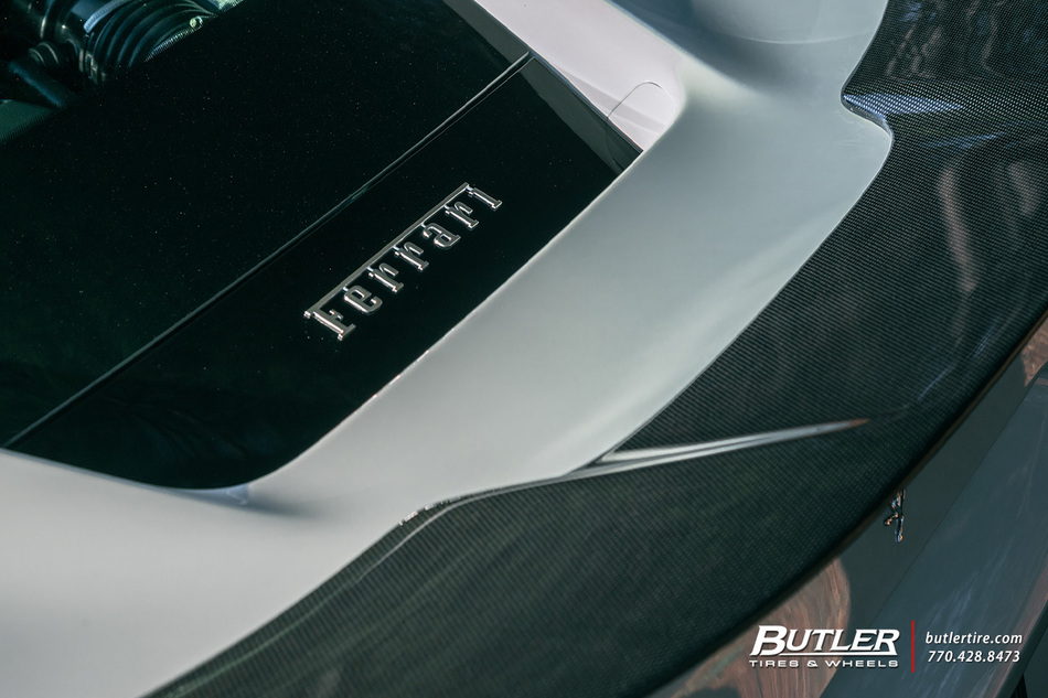 Less is More with this Lowered Ferrari 488 GTB on Custom 22in Vossen M ...