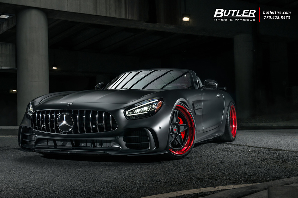Exclusive Renntech Edition 1 Mercedes AMG GTR Roadster on Vossen Wheels ...