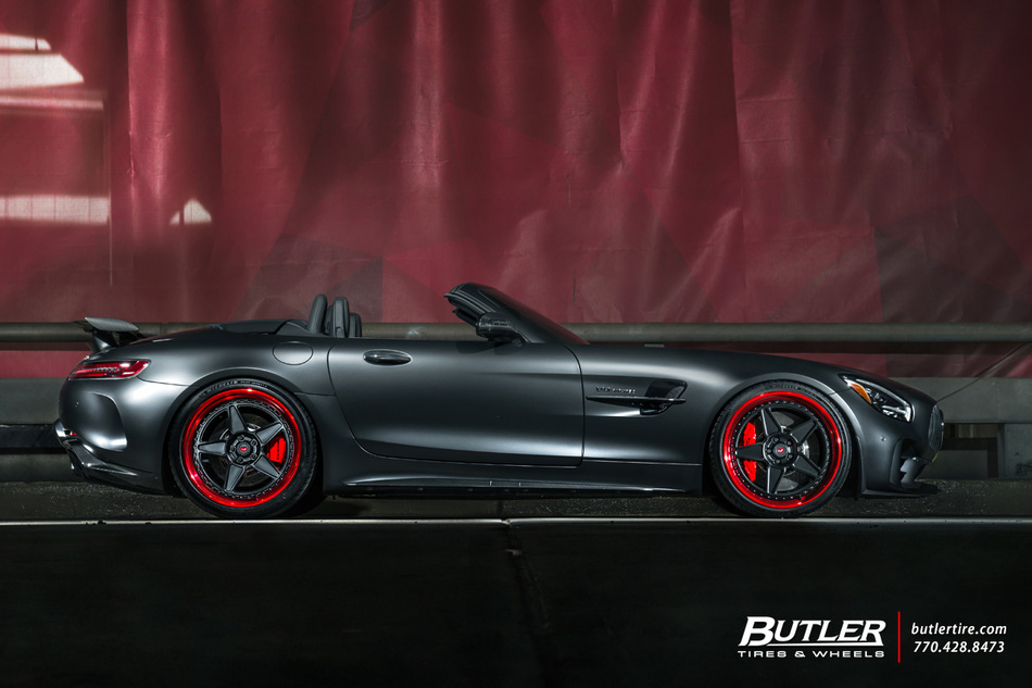 Exclusive Renntech Edition 1 Mercedes AMG GTR Roadster on Vossen Wheels ...