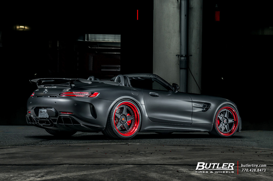 Exclusive Renntech Edition 1 Mercedes AMG GTR Roadster on Vossen Wheels ...