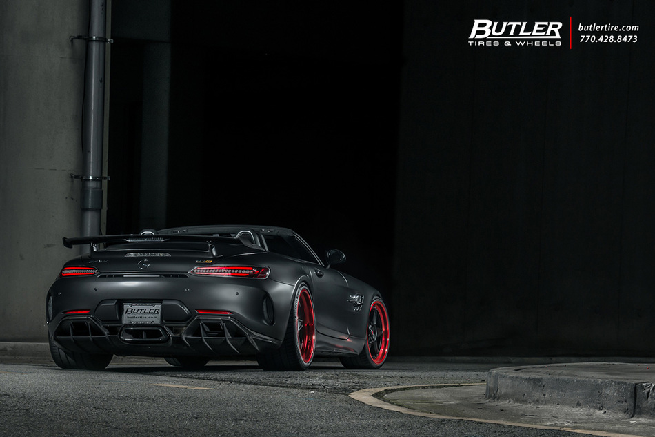 Exclusive Renntech Edition 1 Mercedes AMG GTR Roadster on Vossen Wheels ...