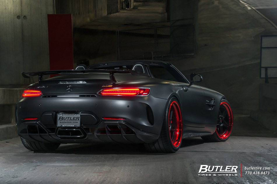 Exclusive Renntech Edition 1 Mercedes AMG GTR Roadster on Vossen Wheels ...