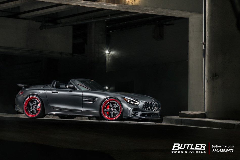 Exclusive Renntech Edition 1 Mercedes AMG GTR Roadster on Vossen Wheels ...