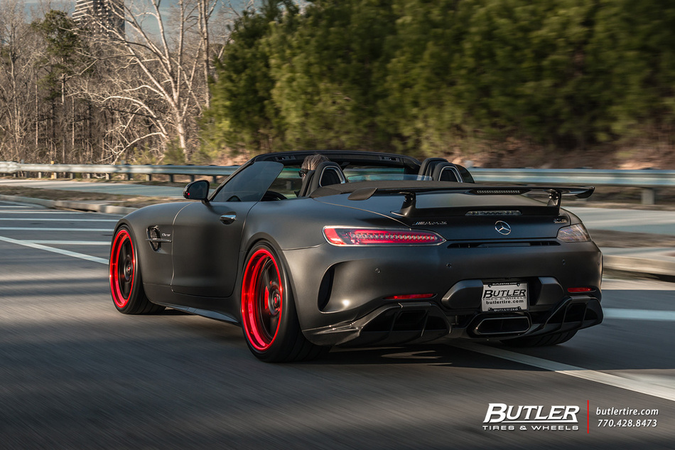 Exclusive Renntech Edition 1 Mercedes AMG GTR Roadster on Vossen Wheels ...