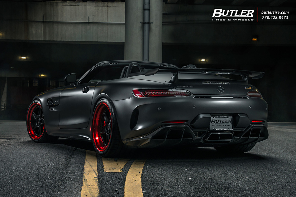 Exclusive Renntech Edition 1 Mercedes AMG GTR Roadster on Vossen Wheels ...
