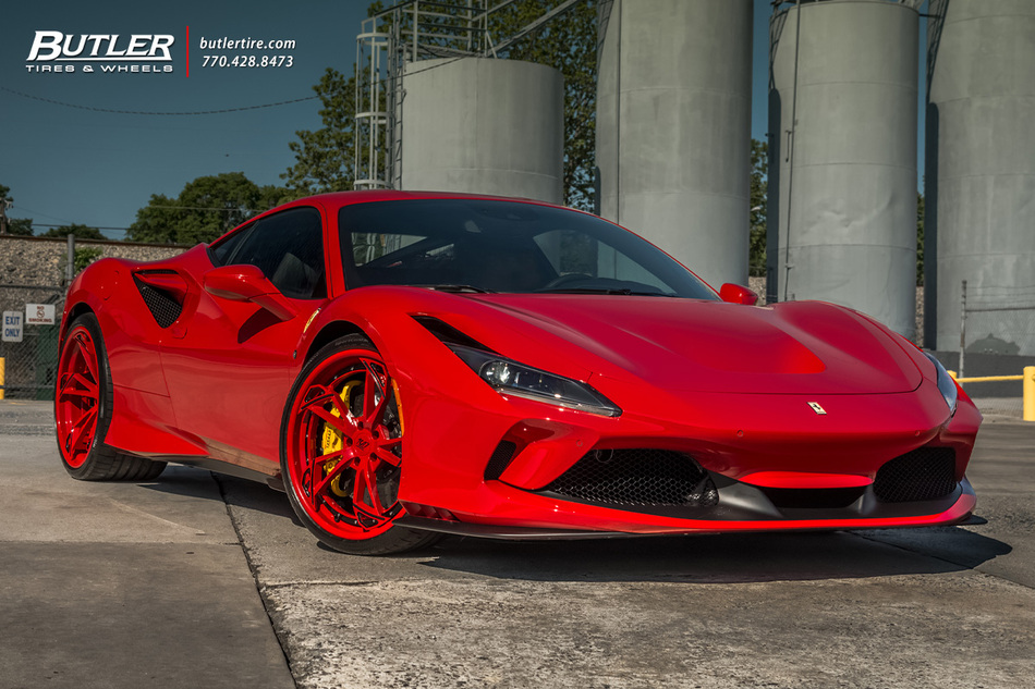 Ferrari F8 Tributo on Custom 21in AG Luxury Wheels is All Gucci - Mane ...