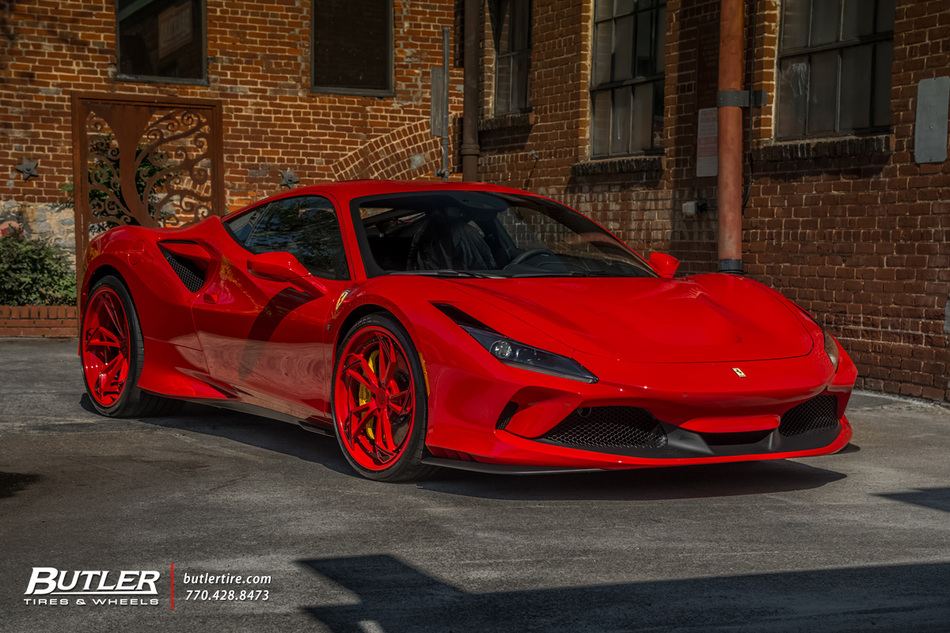 Ferrari F8 Tributo on Custom 21in AG Luxury Wheels is All Gucci - Mane ...