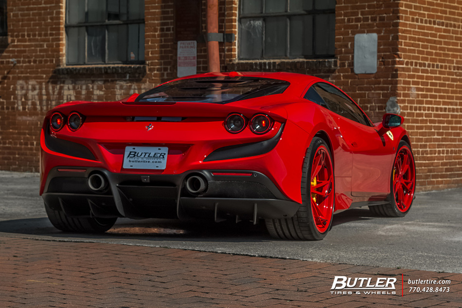 Ferrari F8 Tributo on Custom 21in AG Luxury Wheels is All Gucci - Mane ...